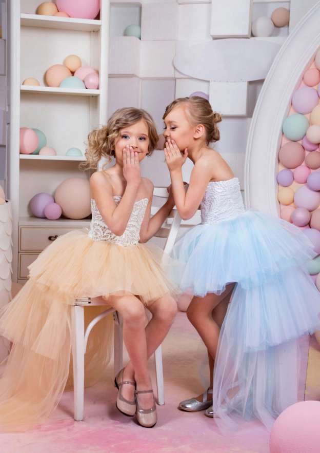 Light Blue Flower Girl Dresses & Girls Party | Stacees designs